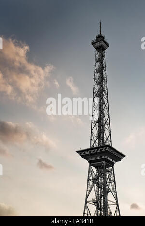 Berlin, Funkturm tower, germany, signal, radio,photo Kazimierz Jurewicz Stock Photo - Alamy