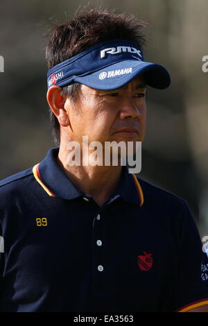 Chiba, Japan. 6th Nov, 2014. Taiga Sugihara Golf : HEIWA PGM ...