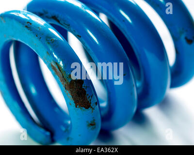close up of a metal spring showing corrosion Stock Photo - Alamy