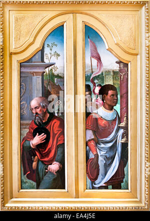 Pieter Coecke van Aelst (1502-1550). Flemish painter. Triptych of the Descent from the Cross ...