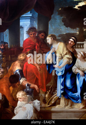 Painting La Continence de Scipion (1788) by Nicolas-Guy Brenet in the ...