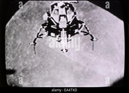 Moon landing 20 July 1969 Apollo 11 astronaut Neil Armstrong ...