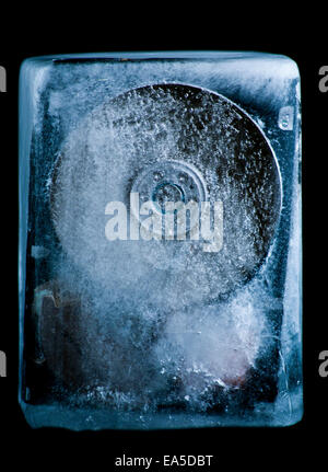 Extremely cool hard drive cooling Stock Photo - Alamy