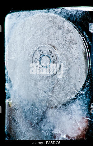Extremely cool hard drive cooling Stock Photo - Alamy
