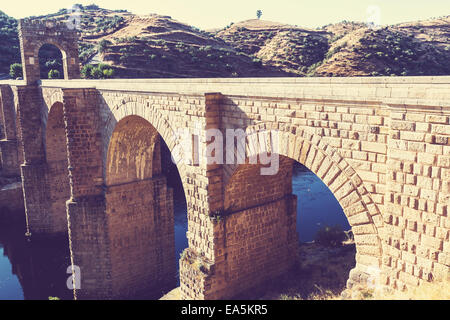 Bridge of Santa Maria in the Burgos, Spain. Camino de Santiago Stock ...