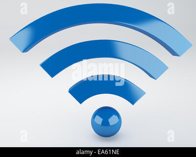 Wifi icon isolated on 3d brown round button abstract illustration Stock ...