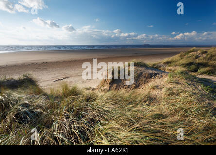 Sand dunes, Berrow Beach, Somerset, England Stock Photo - Alamy