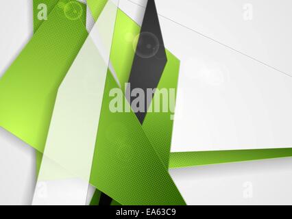 Abstract tech shiny shapes vector background Stock Photo - Alamy