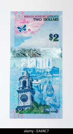 Bermuda 2 Two Dollar Bank Note Stock Photo - Alamy