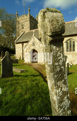 Sancreed church; Cornwall Stock Photo - Alamy