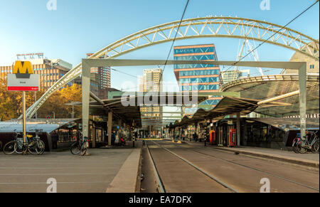 Blaak metro train station Rotterdam Netherlands Stock Photo - Alamy