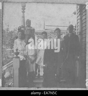 This historical photograph captures James Baldwin with his family ...