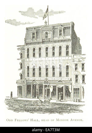 Farmer’s 1884 illustration depicts the Detroit & Milwaukee Depot ...