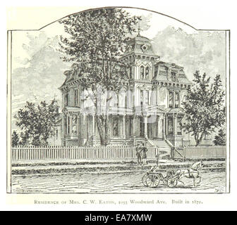 This 1884 sketch by Farmer illustrates the residence of the late M.I ...