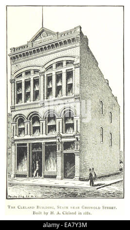 Farmer’s 1884 illustration depicts the Detroit & Milwaukee Depot ...