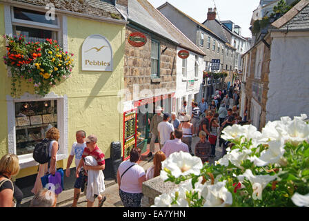 Fore Street, St Ives Stock Photo - Alamy