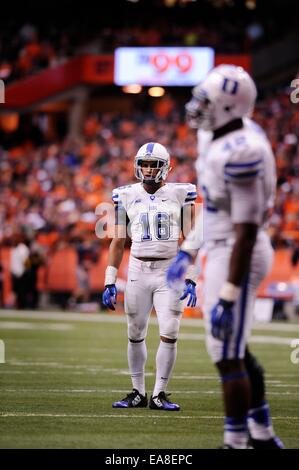 Duke Blue Devils Jeremy Cash (16) during a game against the Virginia ...