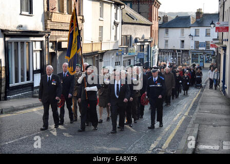 Remembrance Day Parade at the Cenotaph Town Centre Swindon 2015 Stock ...