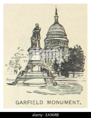 Map of Garfield in Washington Stock Photo - Alamy