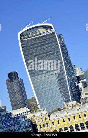 The 20 Fenchurch Street tower, commonly known as the 'Walkie Talkie ...