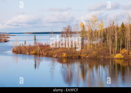 Canada, Quebec Province, James Bay, Wemidji village, back from fishing ...