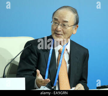 Nippon Steel Corporation Chairman and CEO Eiji Hashimoto speaks to ...