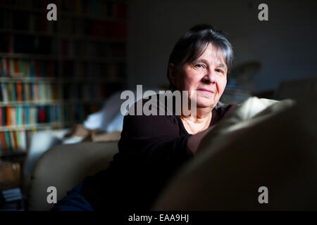 Author Susan Hill at her home in Gloucesteshire, UK Stock Photo - Alamy