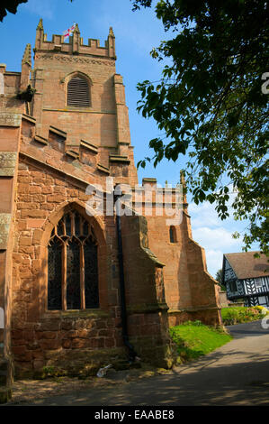 All Saints Church at Claverley, Shropshire, England, UK Stock Photo - Alamy