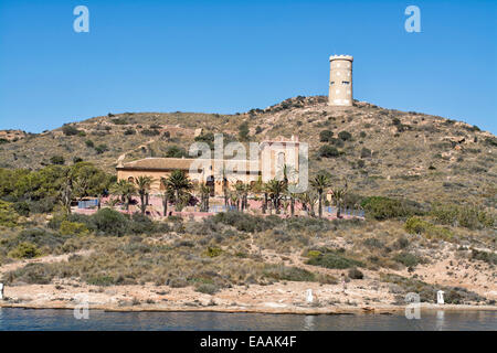 The Isla Mayor O del Baron in the Mar Menor, Region of Murcia, South ...