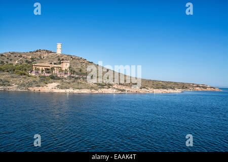 The Isla Mayor O del Baron in the Mar Menor, Region of Murcia, South ...