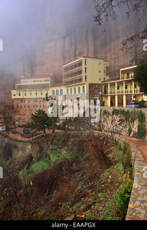 Mega Spilaio (it means "Great cave") monastery, about 10 km from ...