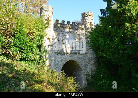 Medieval gateway, Reigate Castle, Reigate, Surrey, England, United ...