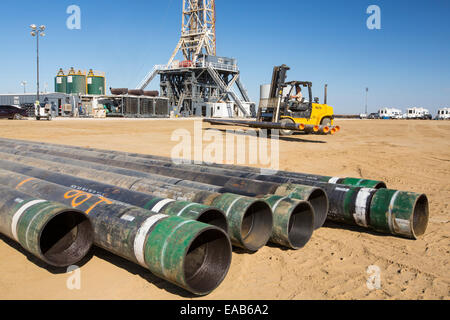 Kern River Oil Field in Bakersfield, the oil field is the third largest ...