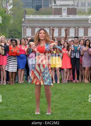 Wendy Williams makes an appearnce on Fox 29's Good Morning Philadelphia ...