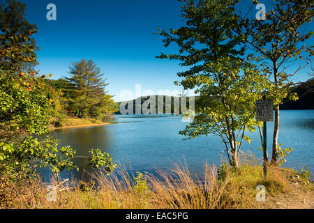 A sunny autumn day at Loch Raven Reservoir in Baltimore County ...