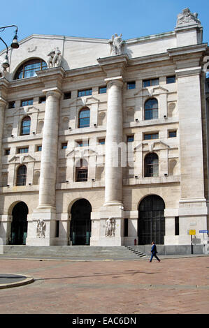 Italy, Lombardy, Milan, Piazza Affari Square, L.O.V.E. Sculpture by ...