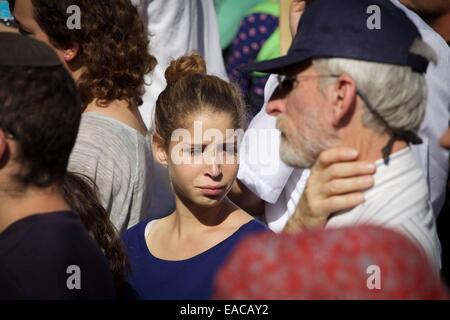Family and friends mourn during the funeral of Staff Sgt. Nave ...