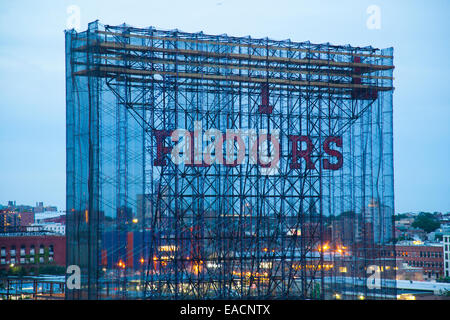Kentile floors sign Stock Photo - Alamy