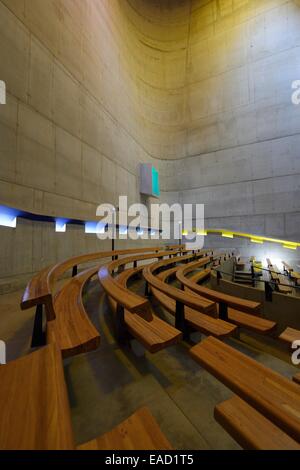 Saint Pierre Church, designed by the architect Le Corbusier, Firminy ...