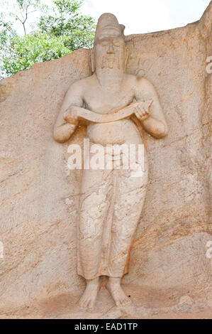 Statue of King Parakrama Bahu I, Polonnaruwa, Sri Lanka Stock Photo - Alamy
