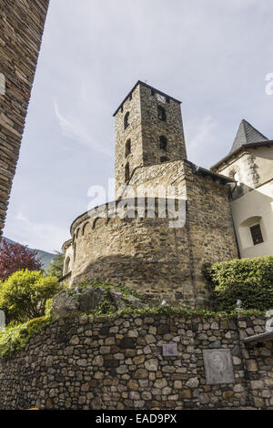 Landmark of Andorra La Vella, capital of Andorra Stock Photo - Alamy