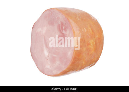 Piece of Ham Isolated Stock Photo - Alamy