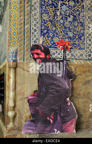 Iran. Isfahan. Poster Celebrating National Heroes Stock Photo - Alamy