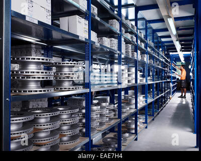 Man in car parts warehouse, old town, Ipoh, Perak, Malaysia Stock Photo ...