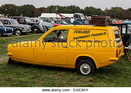 Reliant Regal three wheel van done up like the Only Fools and Horses ...