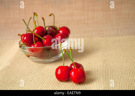 Cherries still life Stock Photo - Alamy
