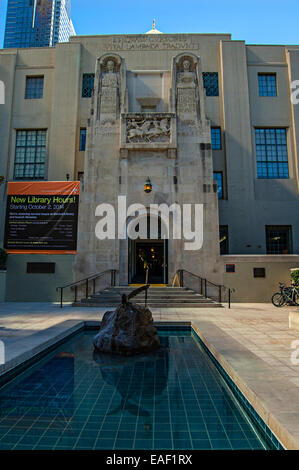 Los Angeles Public Library Downtown Los Angeles USA Stock Photo - Alamy