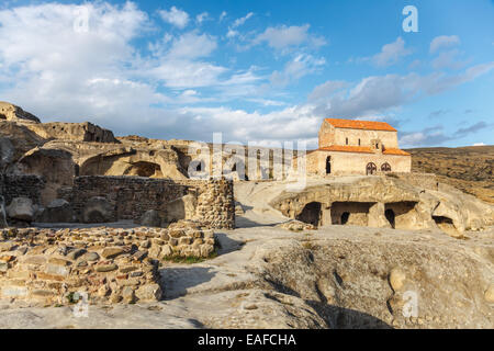Uplistsikhe is an ancient rock hewn town near Gori in Shida Kartli ...