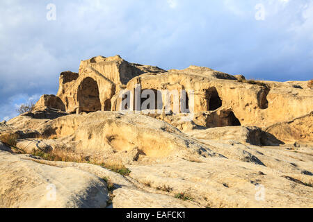 Uplistsikhe is an ancient rock hewn town near Gori in Shida Kartli ...
