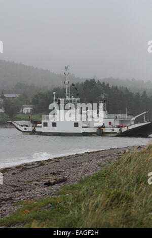 Englishtown ferry in Cape Breton Island Nova Scotia Stock Photo - Alamy